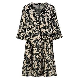 Sublevel Kleid in Schwarz/ Beige - 53% | Gr&ouml;&szlig;e M | Damen-kleider