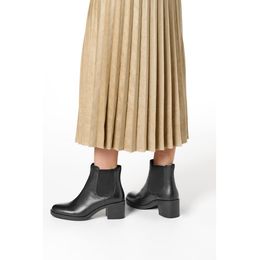 Geox Leder-Chelsea-Boots "Serilda" in Schwarz - 47% | Gr&ouml;&szlig;e 38 | Stiefeletten