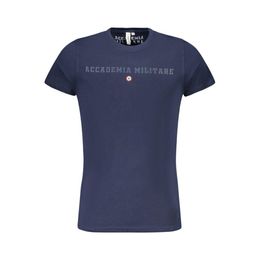 Accademia Militare Blu Baumwolle Herren T-Shirt