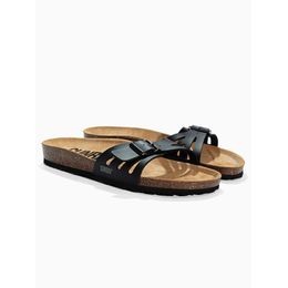 Sunbay Pantoletten "Freezia" in Schwarz - 60% | Gr&ouml;&szlig;e 37 | Damen-pantoletten