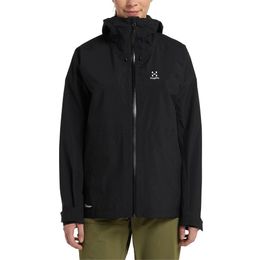 Hagl&ouml;fs Hagl&ouml;fs Funktionsjacke "Aria" in Schwarz - 37% | Gr&ouml;&szlig;e S | Damen-outdoorjacken