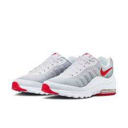 Nike Sportswear Herren Sneaker "Air Max Invigor", Gr. 45wei&szlig;, university rot, wolf grau, Synthetik, Textil, Schuhe, Design auf den Spuren des Air Max