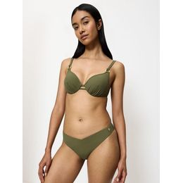 Triumph Bikini-Hose "Summer Twist" in Khaki - 65% | Gr&ouml;&szlig;e 40 | Damen-bademode