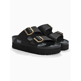 Sunbay Pantoletten "Edelwei&szlig;" in Schwarz - 55% | Gr&ouml;&szlig;e 38 | Damen-pantoletten