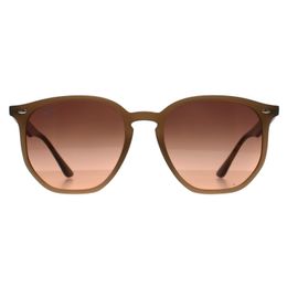 Ray-Ban RB4306 678846 poliert Turteltaube rosa Farbverlauf grau Sonnenbrille
