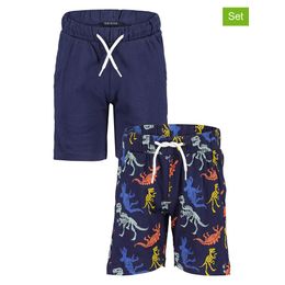 Blue Seven 2er Set: Shorts in Dunkelblau - 45% | Gr&ouml;&szlig;e 98 | Kinderhosen