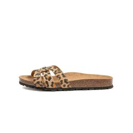 billowy Pantoletten in Braun/ Beige - 46% | Gr&ouml;&szlig;e 37 | Damen-pantoletten