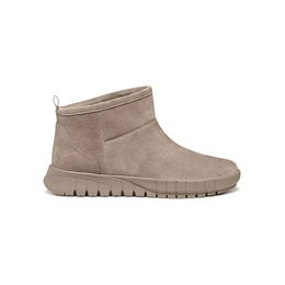 Geox Leder-Boots in Taupe - 45% | Gr&ouml;&szlig;e 38 | Damen-stiefel