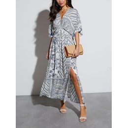 Milan Kiss Kleid in Creme - 59% | Gr&ouml;&szlig;e L | Damen-kleider