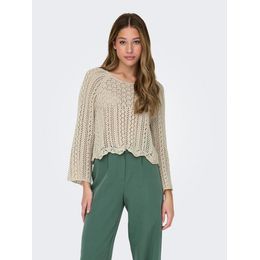 Only Pullover in Beige - 24% | Gr&ouml;&szlig;e M | Damen-pullover-cardigans