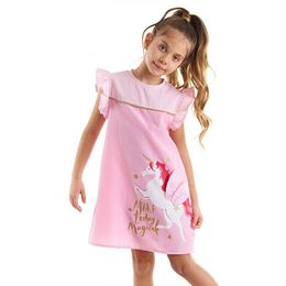 Denokids Kleid "Magical Unicorn" in Rosa - 65% | Gr&ouml;&szlig;e 128 | Kinderkleider