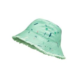 Playshoes Wende-Sonnenhut "Surfbrett Palme" in Mint - 39% | Gr&ouml;&szlig;e 51 cm | Kindermuetzen