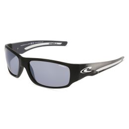 O`Neill O'Neill ZEPOL2.0 | Unisex-Sonnenbrille | Fassung: Vollrand, Quadratisch, Kunststoff, Schwarz Matt | Glasfarbe: Grau