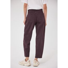 Damen Loose-fit-Jeans, braun, Gr. 24, STREET ONE STUDIO, unifarben, Jeans, 81% Baumwolle, 17% Polyester, 2% Elasthan, Jeans, High Waist