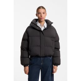 Hugo Damen Steppjacke "Faren", schwarz, Gr. XL, unifarben, Web, Obermaterial: 100% Polyester, Jacken, mit Ballon-Silhouette, wasserabweisend