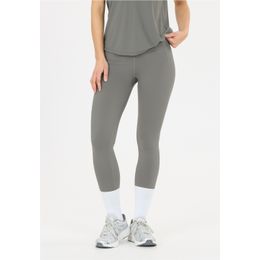 Endurance Damen Funktionstights "Strong"khaki, Gr. 46, unifarben, 77% Polyester, 23% Elasthan, Hosen, mit flexiblem 4-Wege-Stretch