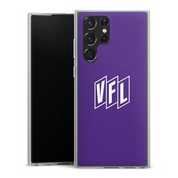 DeinDesign Galaxy S22 Ultra Handy Silikon H&uuml;lle Case transparent Handyh&uuml;lle Logo Official Licensed Product Vfl Osnabr&uuml;ck Silikon Case
