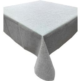 Tischdecke OTTO HOME, B:180cm L:135cmhellgrau, Polyester, Tischdecken, "Meellon", unifarben, verschiedene Gr&ouml;&szlig;en, Esszimmer, Wohnzimmer, Dekoration
