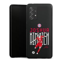 DeinDesign Galaxy A52s 5G Handy Silikon H&uuml;lle Case schwarz Handyh&uuml;lle Official Licensed Product Fc Bayern M&uuml;nchen Kimmich