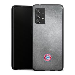 DeinDesign Galaxy A52s 5G Handy Silikon H&uuml;lle Case schwarz Handyh&uuml;lle Fcb Official Licensed Product Fc Bayern M&uuml;nchen