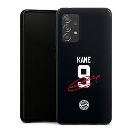 DeinDesign Galaxy A52s 5G Handy Silikon H&uuml;lle Case schwarz Handyh&uuml;lle Fc Bayern M&uuml;nchen Harry Kane Jersey