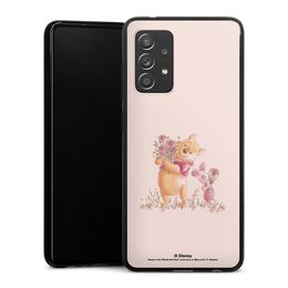 DeinDesign Galaxy A52s 5G Handy Silikon H&uuml;lle Case schwarz Handyh&uuml;lle Official Licensed Product Winnie The Pooh Piglet Disney