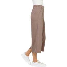 CR&Eacute;ATION L Damen Culotte mit Dehnbund hinten taupe Gr&ouml;&szlig;e 36