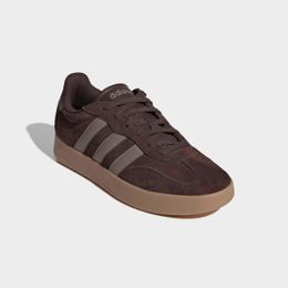 Herren Sneaker "BARREDA", adidas Sportswear, Gr. 46schwarz braun, trace braun, gum4, Leder, Synthetik, Schuhe, inspiriert vom Design des adidas
