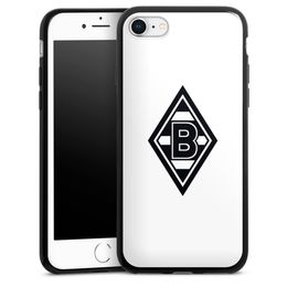 DeinDesign iPhone 8 Handy Slim Case extra d&uuml;nn Silikon Handyh&uuml;lle schwarz H&uuml;lle Gladbach Logo Borussia M&ouml;nchengladbach Silikon Slim Case