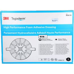 Fresenius Tegaderm Foam Adhesive Fk 13,9 cm rund 90619 5 St
