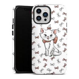 DeinDesign iPhone 13 Pro Max Handy Panzer Handyh&uuml;lle robuste Outdoor H&uuml;lle Schutzh&uuml;lle matt Cat Aristocats Mary Disney Tough Case
