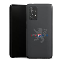 DeinDesign Galaxy A52s 5G Handy Silikon H&uuml;lle Case schwarz Handyh&uuml;lle Olympique Lyonnais Olympique Lyon Ol