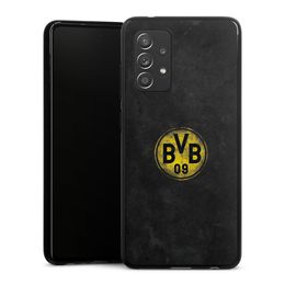 DeinDesign Galaxy A52s 5G Handy Silikon H&uuml;lle Case schwarz Handyh&uuml;lle Bvb Borussia Dortmund Merchandise