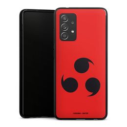 DeinDesign Galaxy A52s 5G Handy Silikon H&uuml;lle Case schwarz Handyh&uuml;lle Official Licensed Product Naruto Shippuden Sharingan