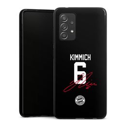 DeinDesign Galaxy A52s 5G Handy Silikon H&uuml;lle Case schwarz Handyh&uuml;lle Fcb Fc Bayern M&uuml;nchen Kimmich