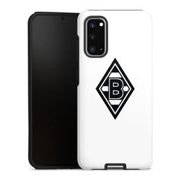 DeinDesign Galaxy S20 Handy Panzer Handyh&uuml;lle robuste Outdoor H&uuml;lle Schutzh&uuml;lle matt Logo Borussia M&ouml;nchengladbach Gladbach Tough Case