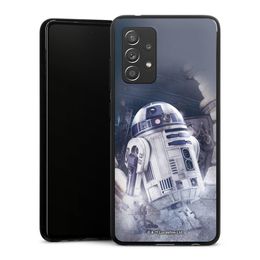 DeinDesign Galaxy A52s 5G Handy Silikon H&uuml;lle Case schwarz Handyh&uuml;lle Robot Star Wars Merchandise