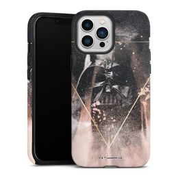 DeinDesign iPhone 13 Pro Max Handy Panzer Handyh&uuml;lle robuste Outdoor H&uuml;lle Schutzh&uuml;lle matt Star Wars Darth Vader Official Licensed Product Tough Case