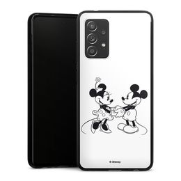 DeinDesign Galaxy A52s 5G Handy Silikon H&uuml;lle Case schwarz Handyh&uuml;lle Valentine'S Day Disney