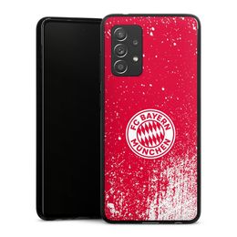 DeinDesign Galaxy A52s 5G Handy Silikon H&uuml;lle Case schwarz Handyh&uuml;lle Fcb Fc Bayern M&uuml;nchen Official Licensed Product
