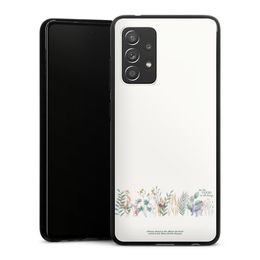 DeinDesign Galaxy A52s 5G Handy Silikon H&uuml;lle Case schwarz Handyh&uuml;lle Winnie The Pooh Disney Eukalyptus