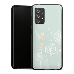 DeinDesign Galaxy A52s 5G Handy Silikon H&uuml;lle Case schwarz Handyh&uuml;lle Disney Tinkerbells Dandelion