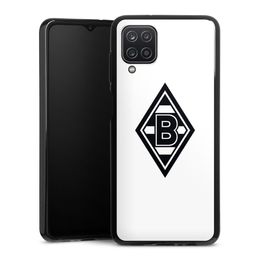 DeinDesign Galaxy A12 Handy Silikon H&uuml;lle Case schwarz Handyh&uuml;lle Logo Borussia M&ouml;nchengladbach Gladbach