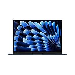 Apple MacBook Air 13.6 (Liquid True Tone Retina Display) M3 (8-Core CPU, 8-Core GPU) 8 GB RAM 256 GB SSD [Early 2024] mitternacht
