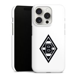 DeinDesign iPhone 15 Pro Handy Premium Case Smartphone Handyh&uuml;lle Schutzh&uuml;lle gl&auml;nzend Logo Borussia M&ouml;nchengladbach Gladbach Premium Case