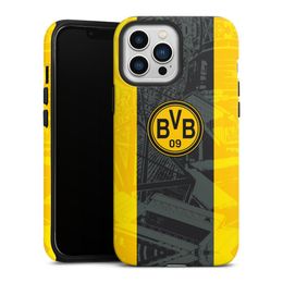 DeinDesign iPhone 13 Pro Max Handy Panzer Handyh&uuml;lle robuste Outdoor H&uuml;lle Schutzh&uuml;lle matt Bvb Borussia Dortmund Stadium Tough Case