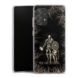 DeinDesign Galaxy A52s 5G Handy Silikon H&uuml;lle Case transparent Handyh&uuml;lle Tv Show Designs Wikinger Vikings Silikon Case