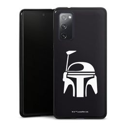 DeinDesign Galaxy S20 FE Handy Silikon H&uuml;lle Case schwarz Handyh&uuml;lle Boba Fett Star Wars The Mandalorian