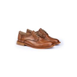 Lloyd Damen Schn&uuml;rschuh "Klassischer Schn&uuml;rhalbschuh", Gr. 5,5braun, Leder, unifarben, Basic, Schuhe, mit modernem Design