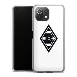 DeinDesign Xiaomi Mi 11 Lite 5G NE Handy Silikon H&uuml;lle Case transparent Handyh&uuml;lle Gladbach Logo Borussia M&ouml;nchengladbach Silikon Case